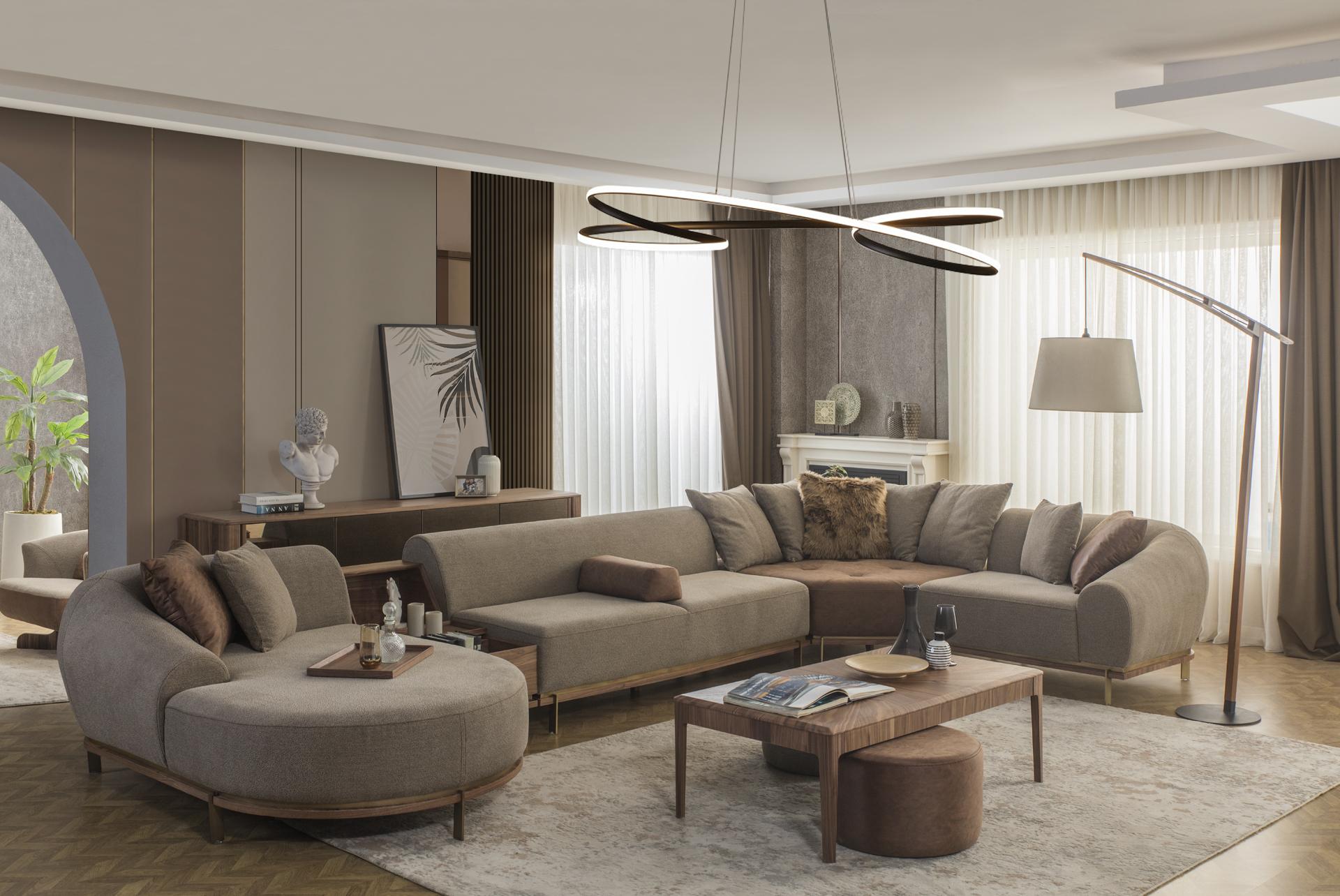 Milano Modern Large Köşe Koltuk - Köşe Koltuk Takımı